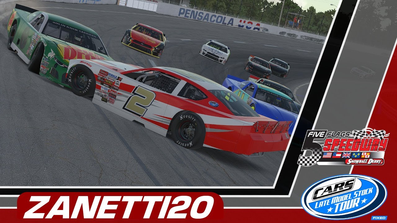 Aggressive-CARS Tour Late Model Stocks at Five Flags on iracing.com ...