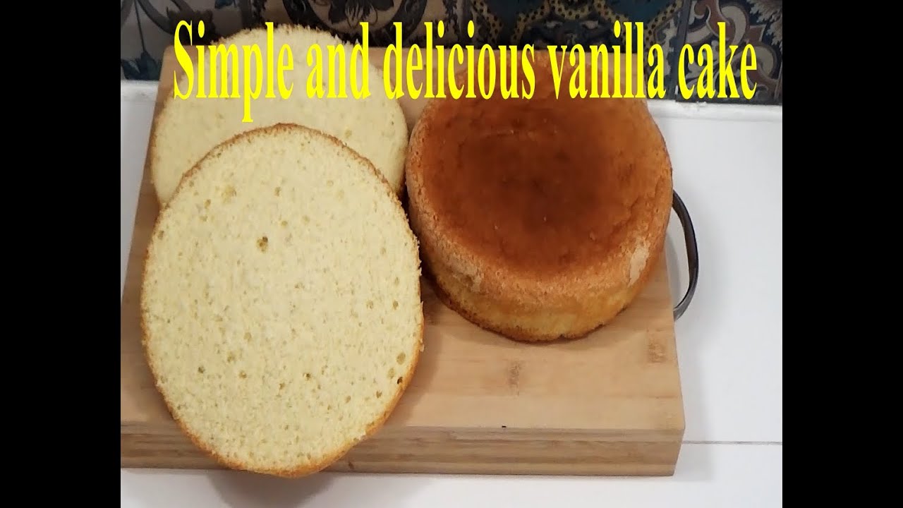 Simple basic vanille cake - YouTube