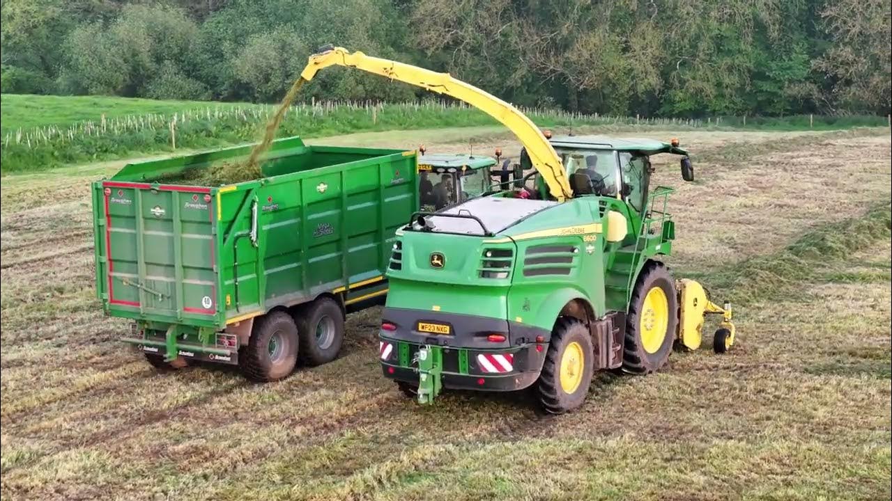 FINALLY!! First Cut Silage 2024. - YouTube