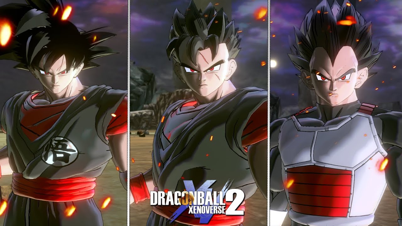 EVIL GOHAN, VEGETA & GOKU Custom Transformation Mods in Dragon Ball ...