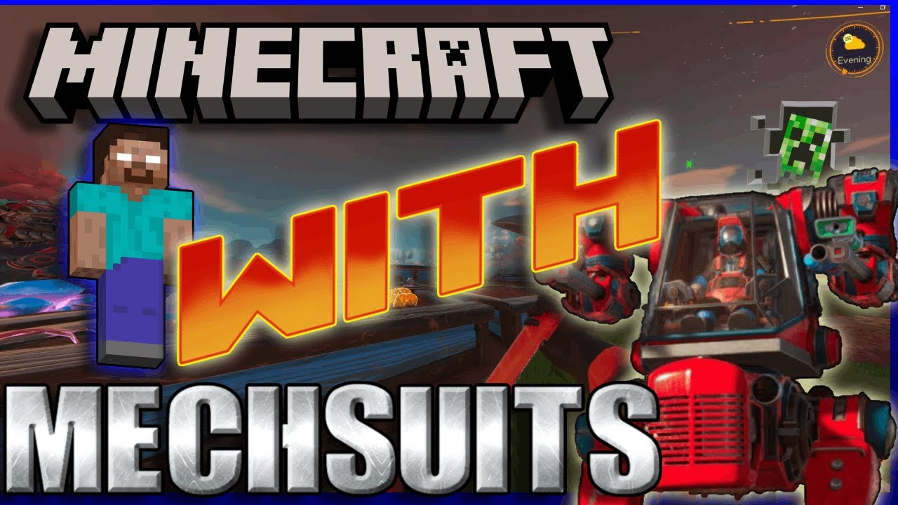 This game is Minecraft with Mechsuits and its Free to try - YouTube