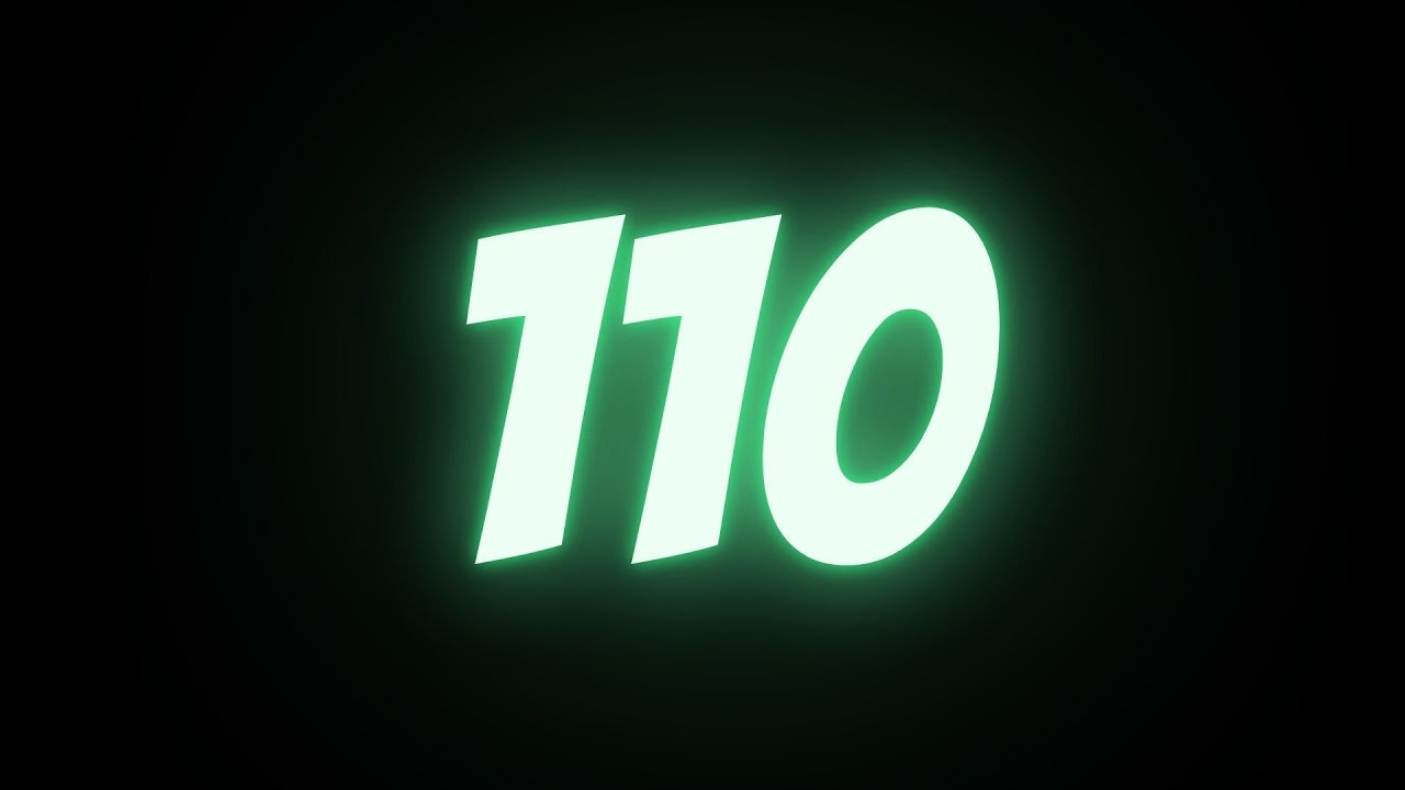 [1:50] 110s Timer | 110-Second Timer with Beep | 110s Countdown with ...