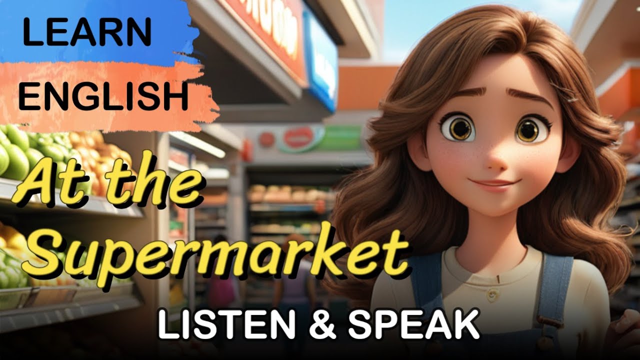 Supermarket Adventure in English | Improve Your English | English ...