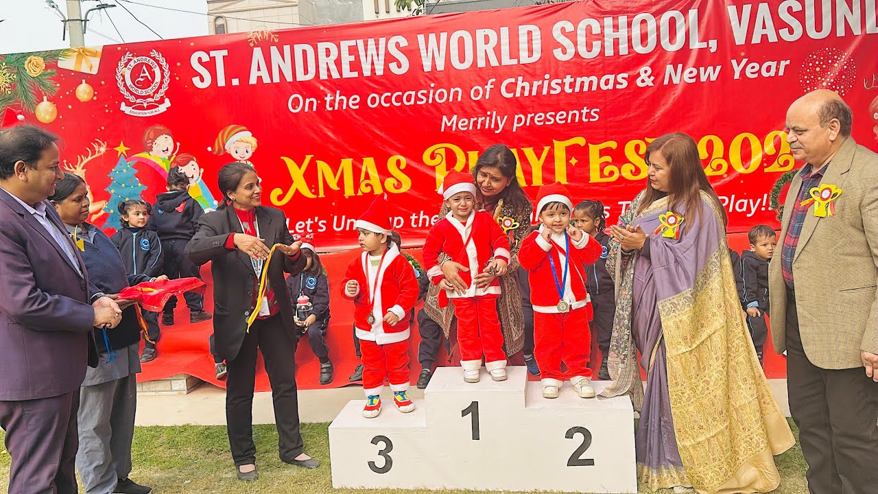 St. Andrews world school Xmas And Sports Fest 2024 || Little Andrews ...
