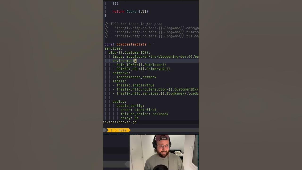 Dynamically Creating Docker Compose Files For Customers Golang Docker Dockercompose Howto