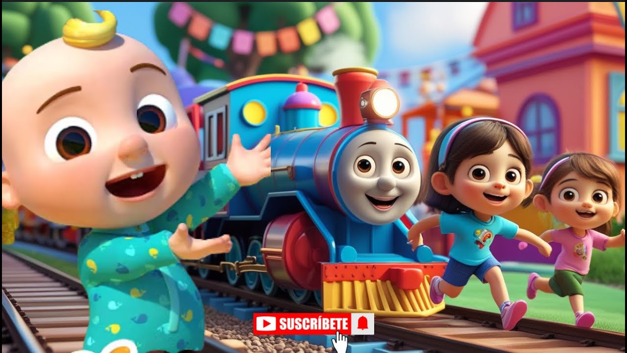 Magic Train Ride, Choo Choo| Nursery rhymes & Kids Songs| Toddler ...