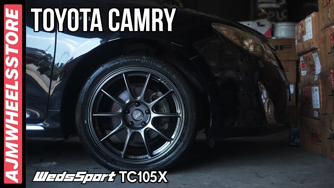MODIFIKASI TOYOTA CAMRY VELG WEDSSPORT TC 105X // AJMWHEELSSTORE - YouTube