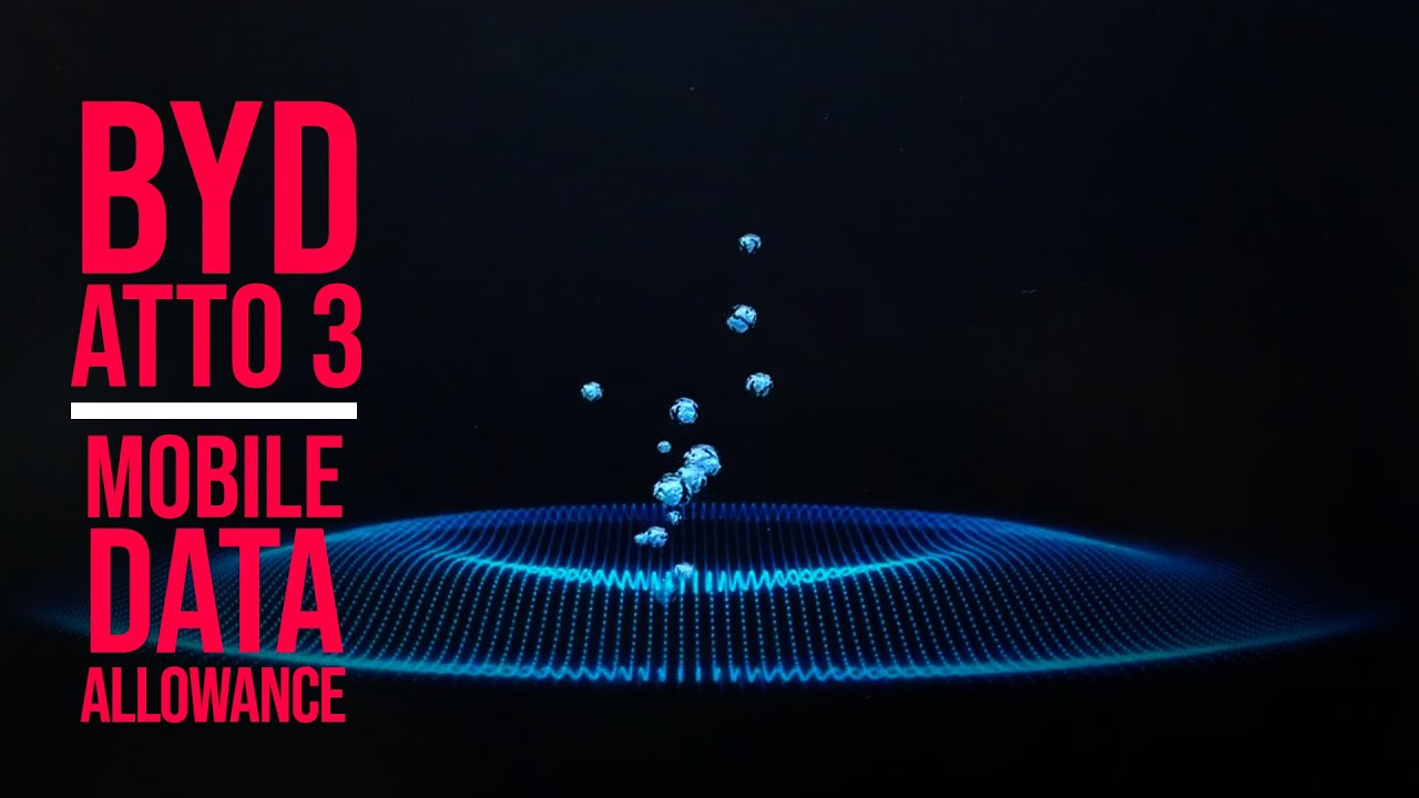 Check Mobile Data Allowance + NZ SIM Card Check | BYD ATTO 3 - YouTube