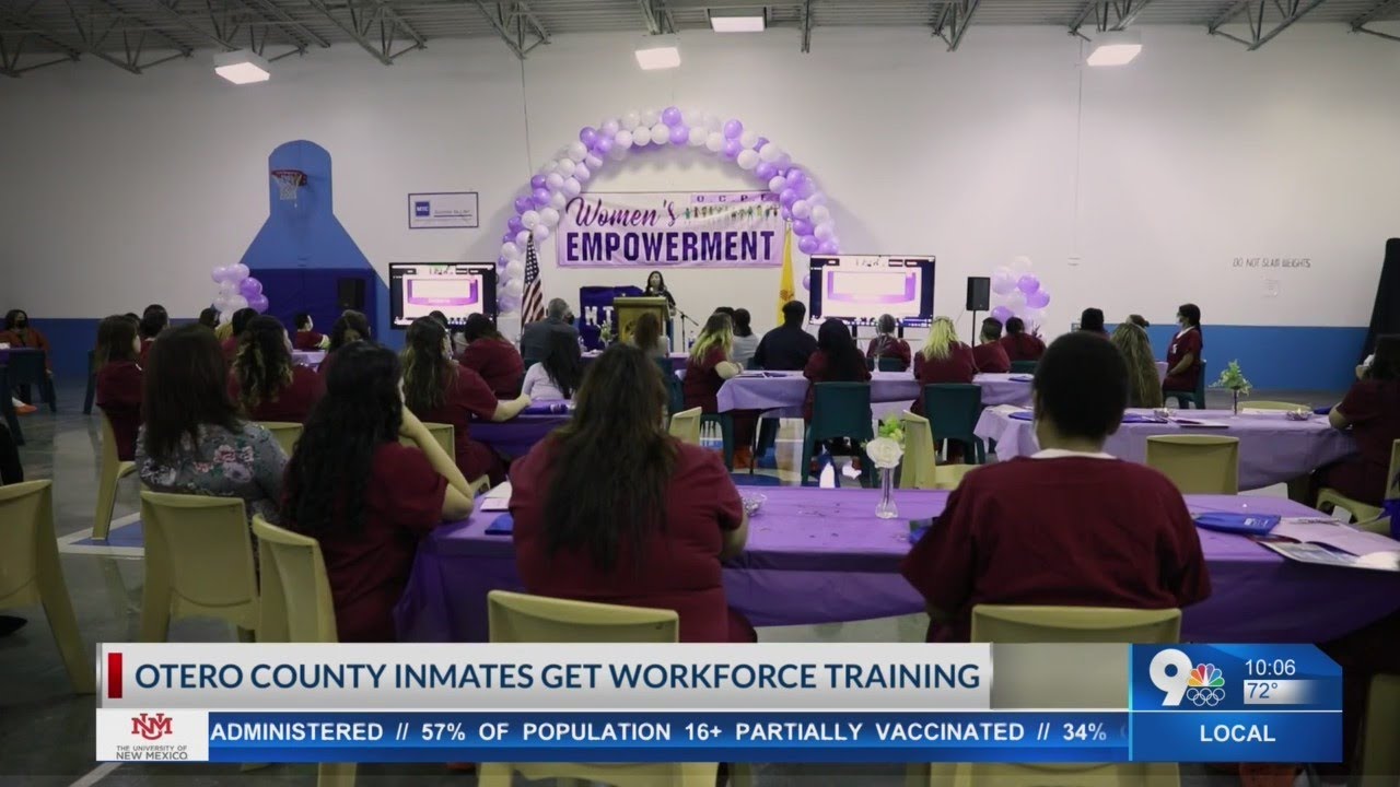 Otero County inmates get workforce training - YouTube