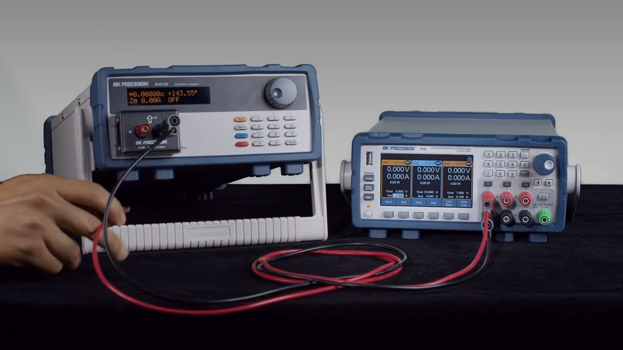 BA8100 EIS Battery Analyzer - Performance Verification Tutorial - YouTube