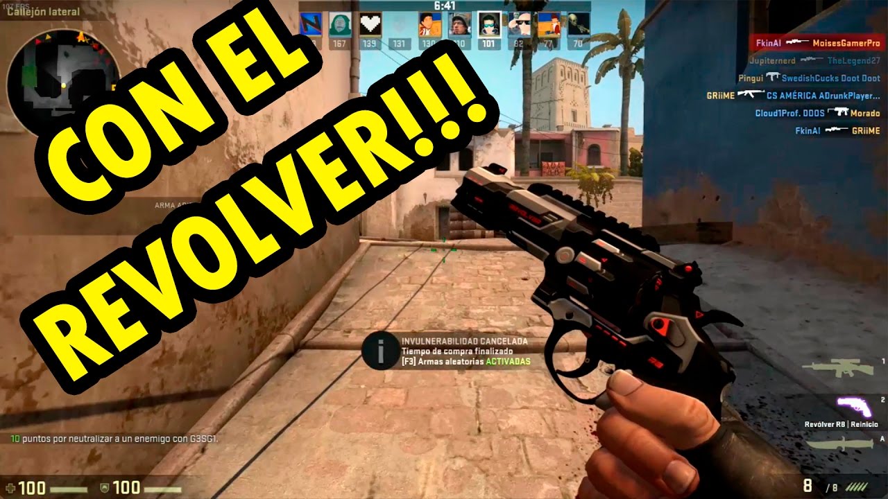 CON EL REVOLVER!!! | Counter-Strike: Global Offensive | MoisesGamerPro ...