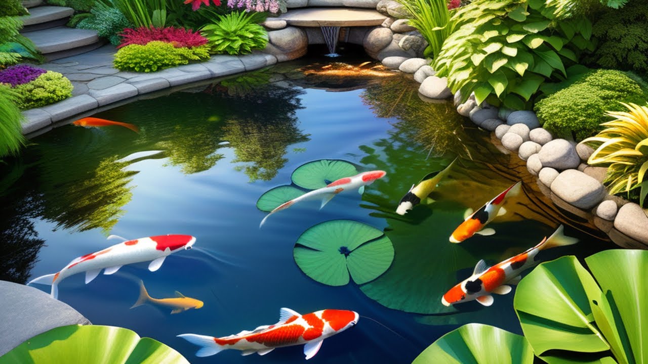 How to Build a Koi Pond from Scratch - YouTube