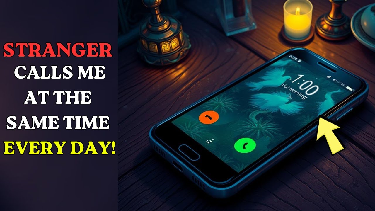 A STRANGER CALLS ME AT THE SAME TIME EVERY DAY! Horror Story - YouTube