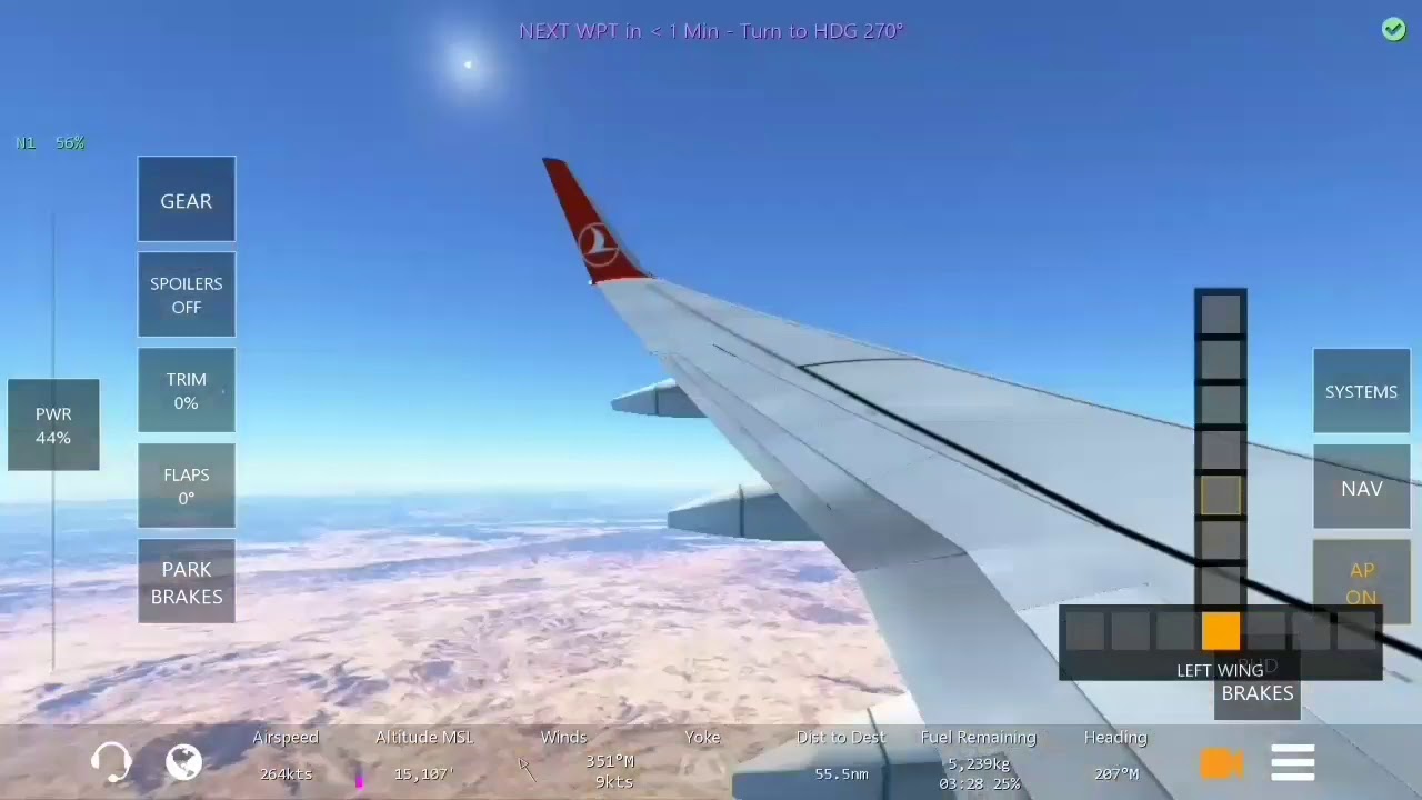 Madrid ILS Approach Runway 32R Timelapse| TurkishCptArda - YouTube