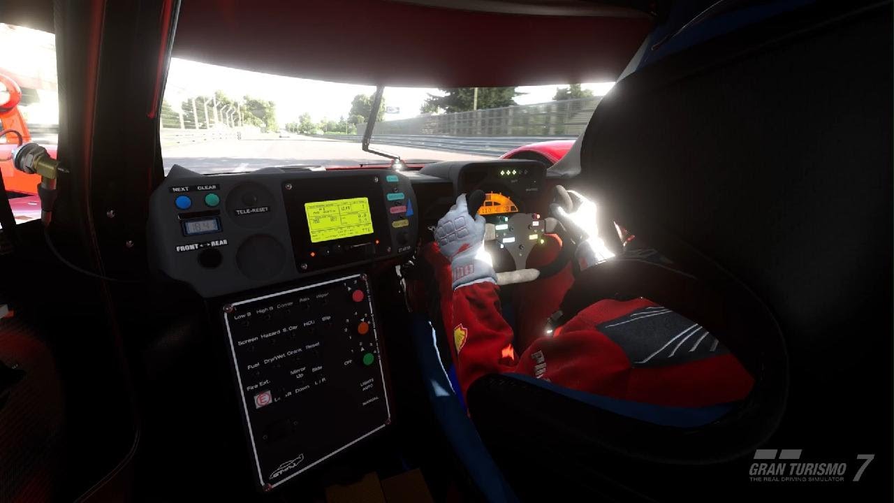 Gran Turismo 7 : Toyota GT-One / TS020 Cockpit View Mode at Le Mans ...