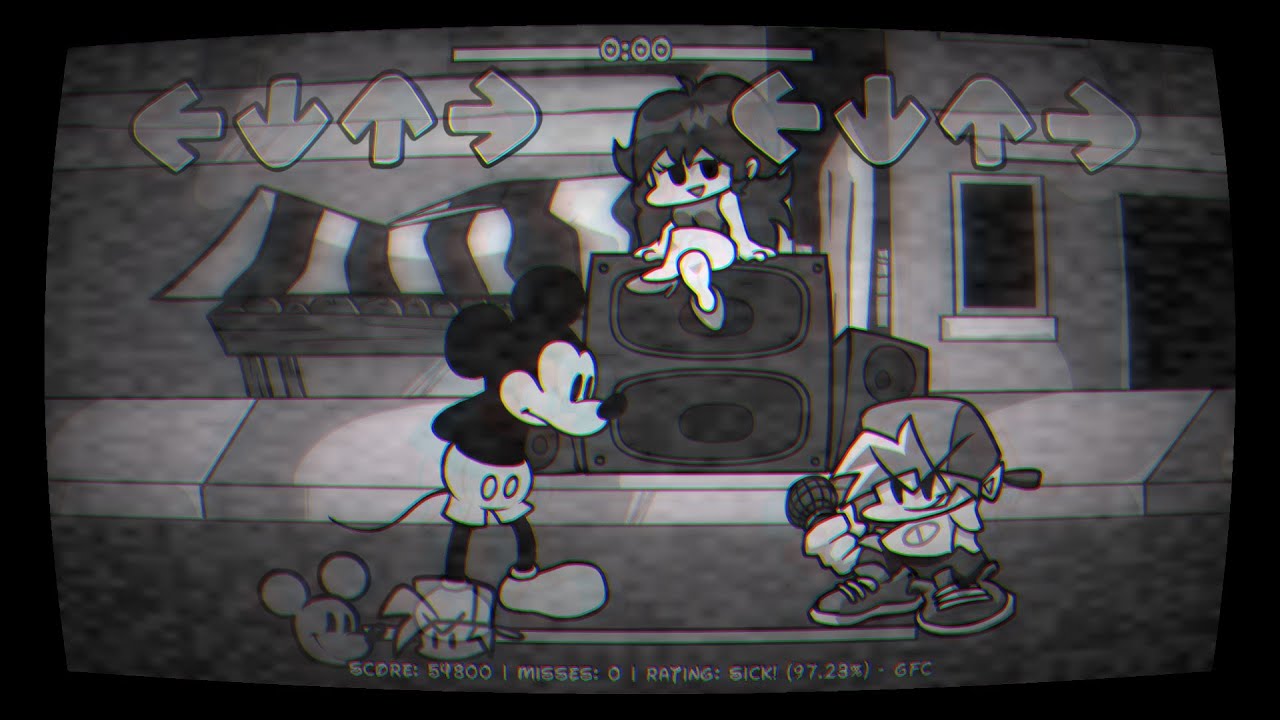 Friday Night Funkin' Vs Sunday Night Remastered (FNF Mod) (Mickey Mouse ...