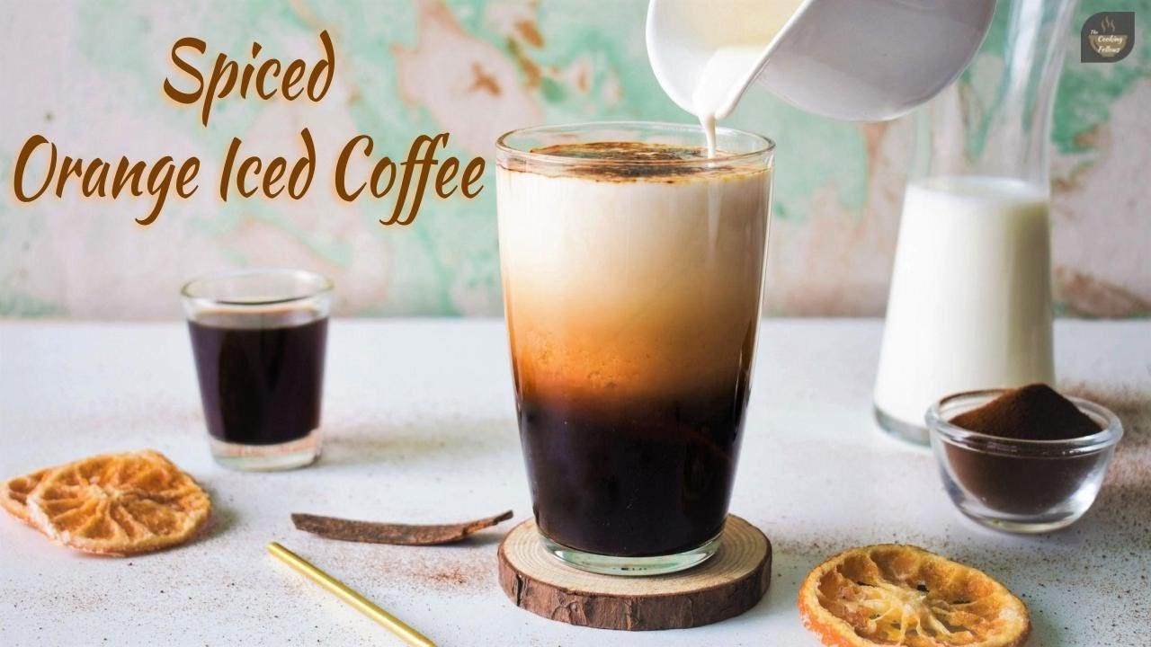 Spiced Orange Iced Coffee | Orange Mocha Coffee | Starbucks Orange ...