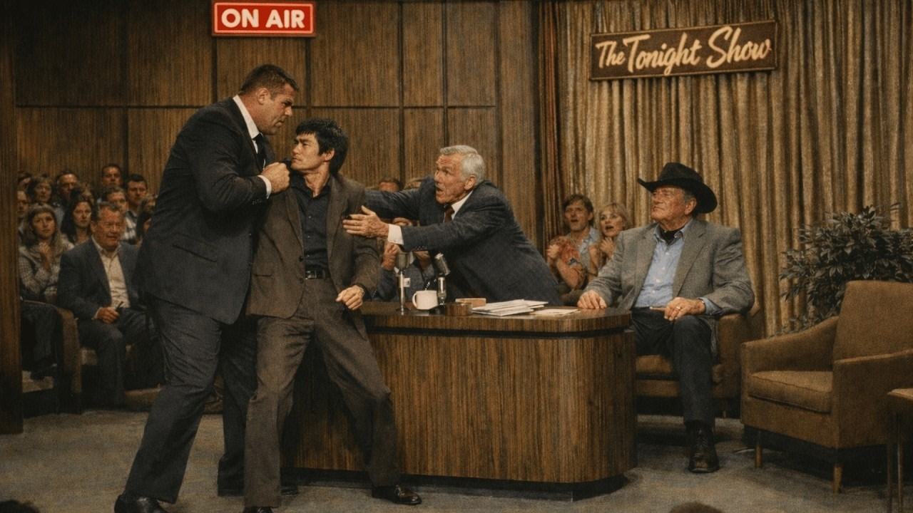 John Wayne’s Bodyguard Grabbed Bruce Lee on Johnny Carson — 5 Seconds ...