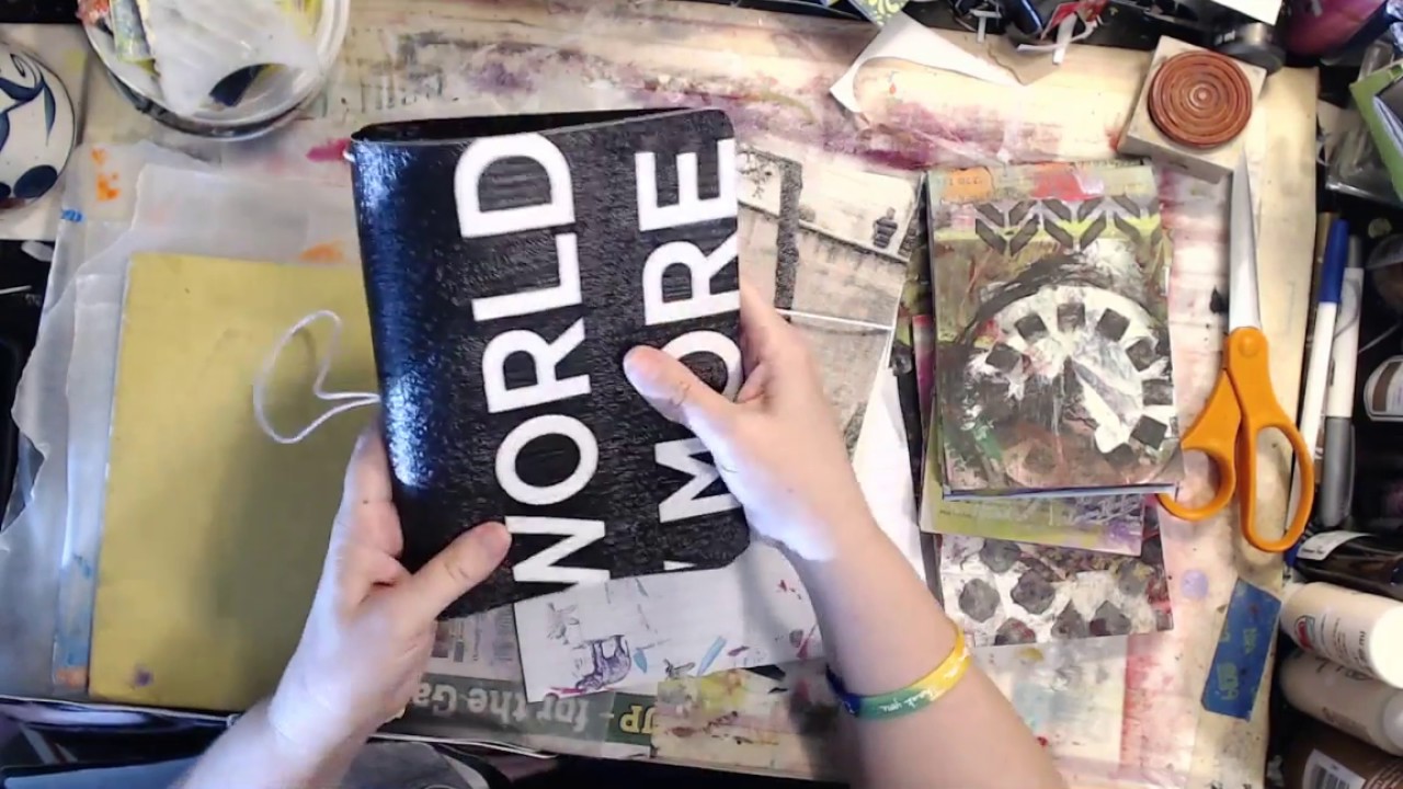 Craft & Chat .. Birthday Bash Day 1 How to Make a Serendipity Pad - YouTube
