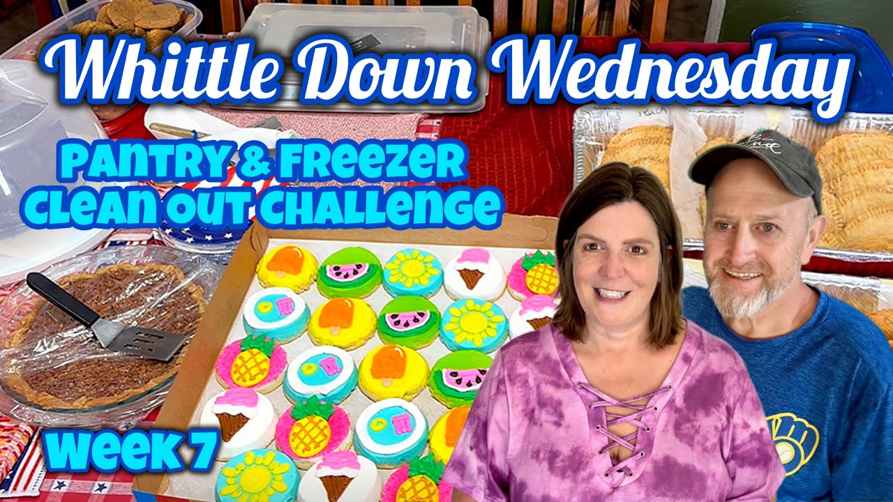 Pantry & Freezer Clean Out Challenge: Whittle Down Wednesday - YouTube