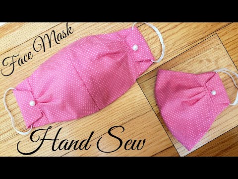 [NEWSTYLE] Face Mask Without Sewing Machine|DIY Summer Mask Making|Easy ...