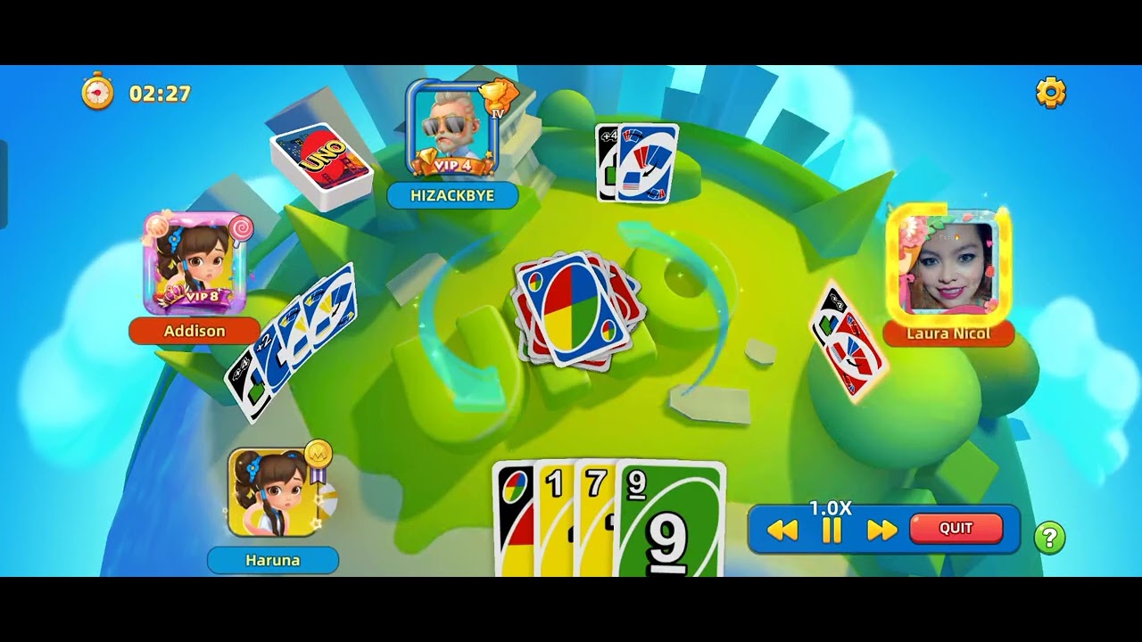 UNO Go Wild x600(Wild Weekend) win 139800 coins (Double Discard All ...