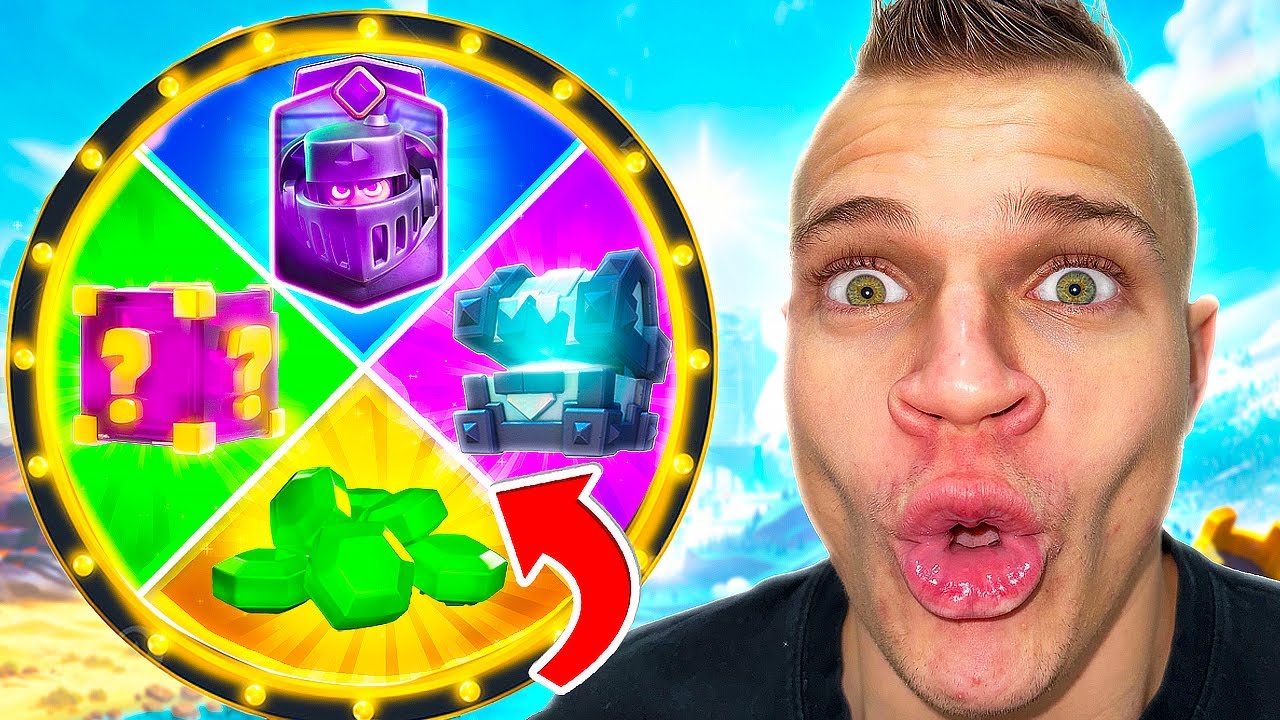 WHEEL OF CLASH ROYALE - YouTube