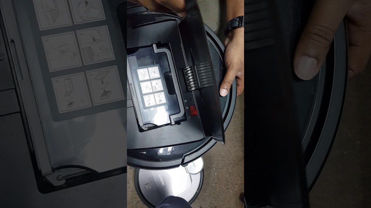 How to reset Deebot ozmo 600 model - YouTube