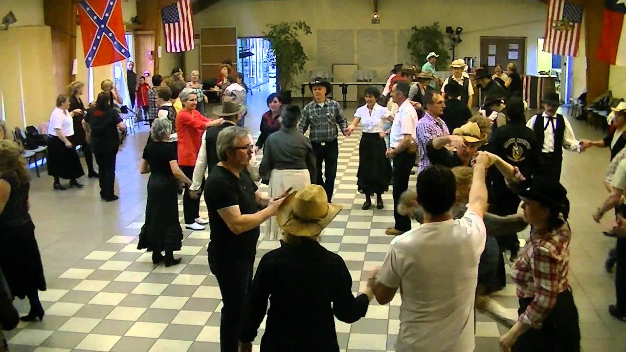SQUARE DANCE TRADITONNEL : CAMPTON RACES - YouTube