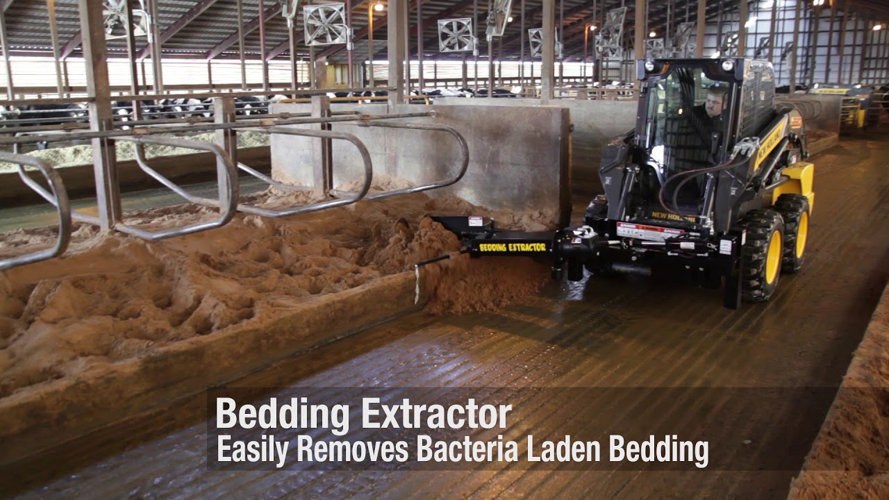 Superior Attachments Dairy Bed Management Tools and Sand Rake - YouTube