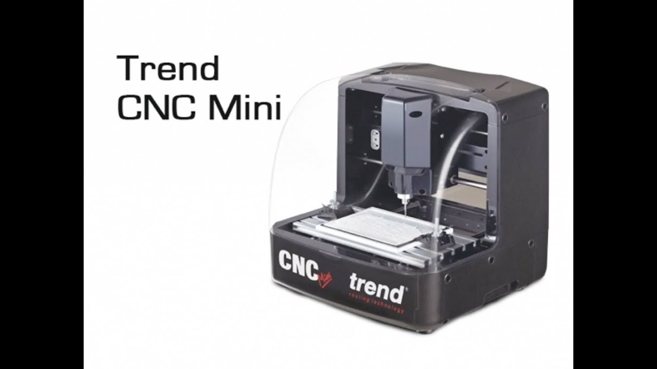 Trend CNC Mini - Overview of the Machine and Software - YouTube