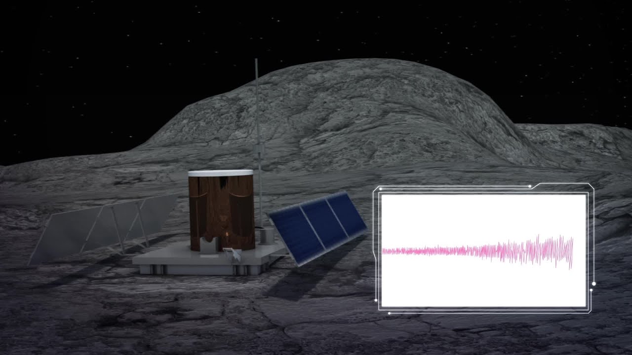 Study finds shrinking moon may be causing powerful quakes - YouTube