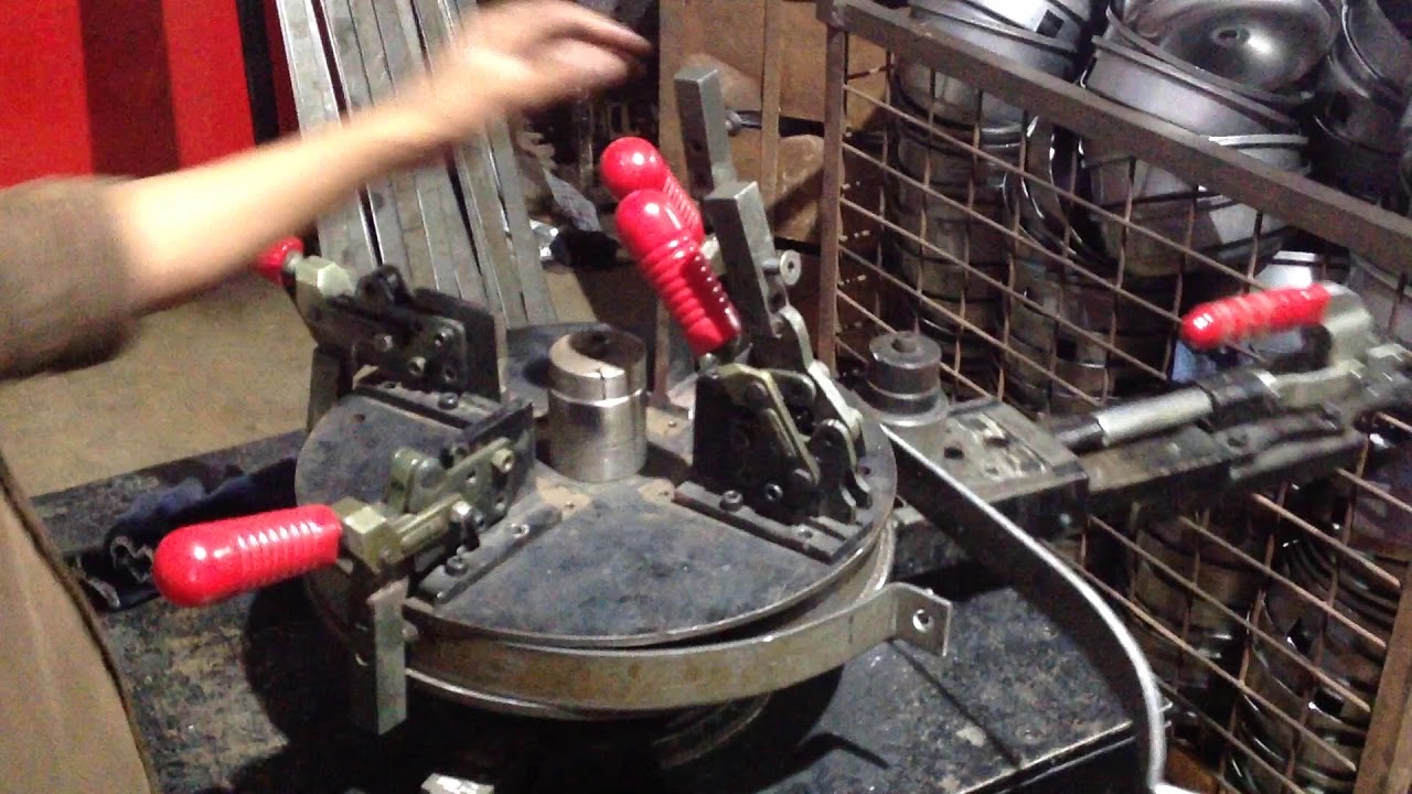 HOSE CLIP MAKING MACHINE - YouTube