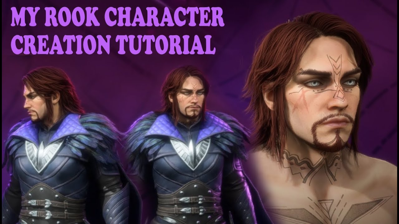MY ROOK CHARACTER CREATION TUTORIAL - YouTube