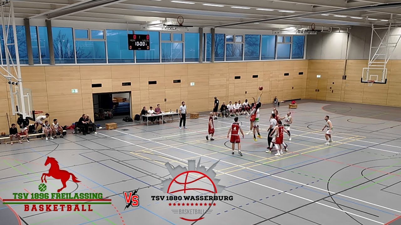 TSV 1896 Freilassing Stallions vs TSV 1880 Wasserburg Basketball ...