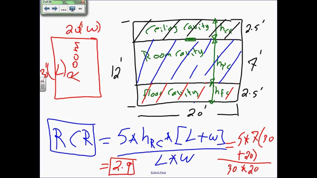 Commercial Lighting Calculation-Average Method & RCR-02-13-12.wmv - YouTube