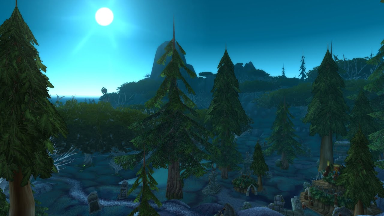 Exploring Ghostlands: Ambient Walk in World of Warcraft - YouTube