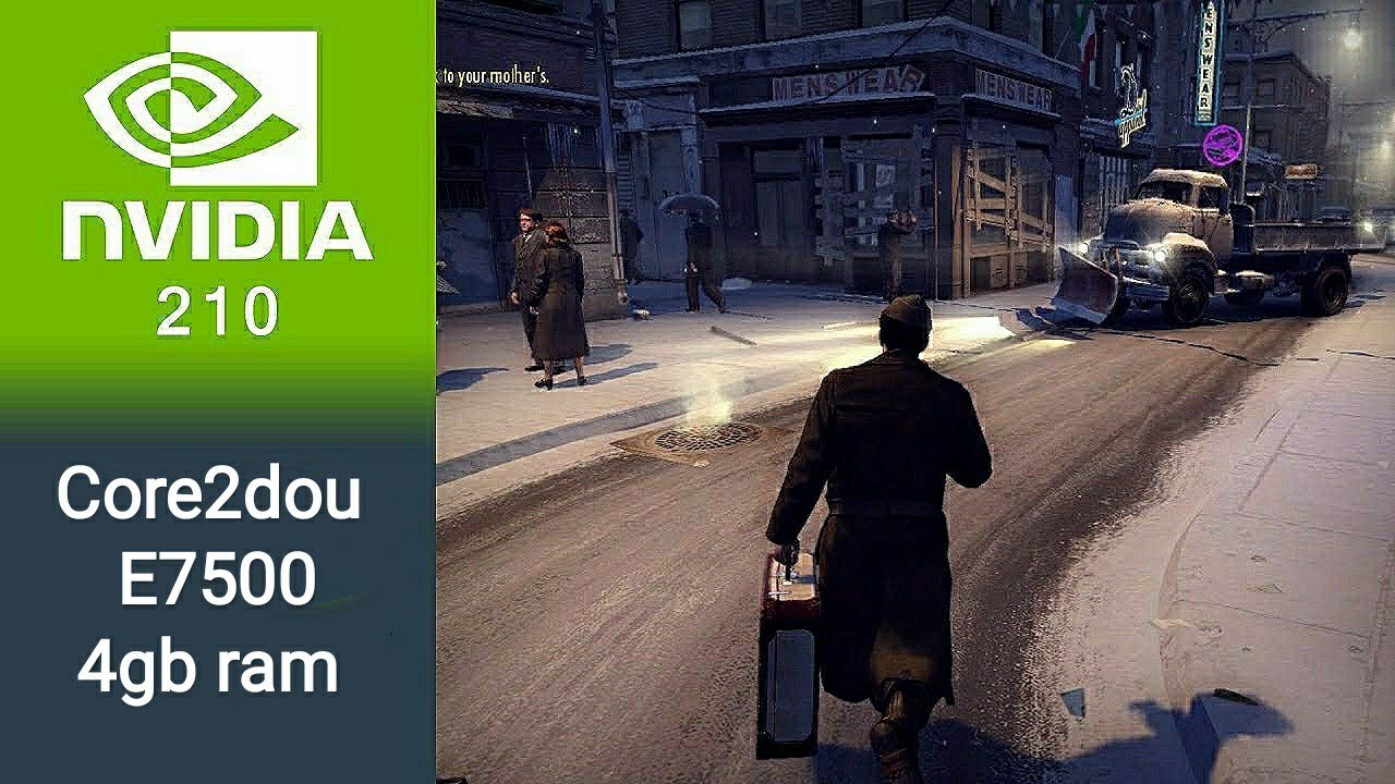 Mafia 2/II on nvidia gt 210 1gb | GamingIFFY | - YouTube