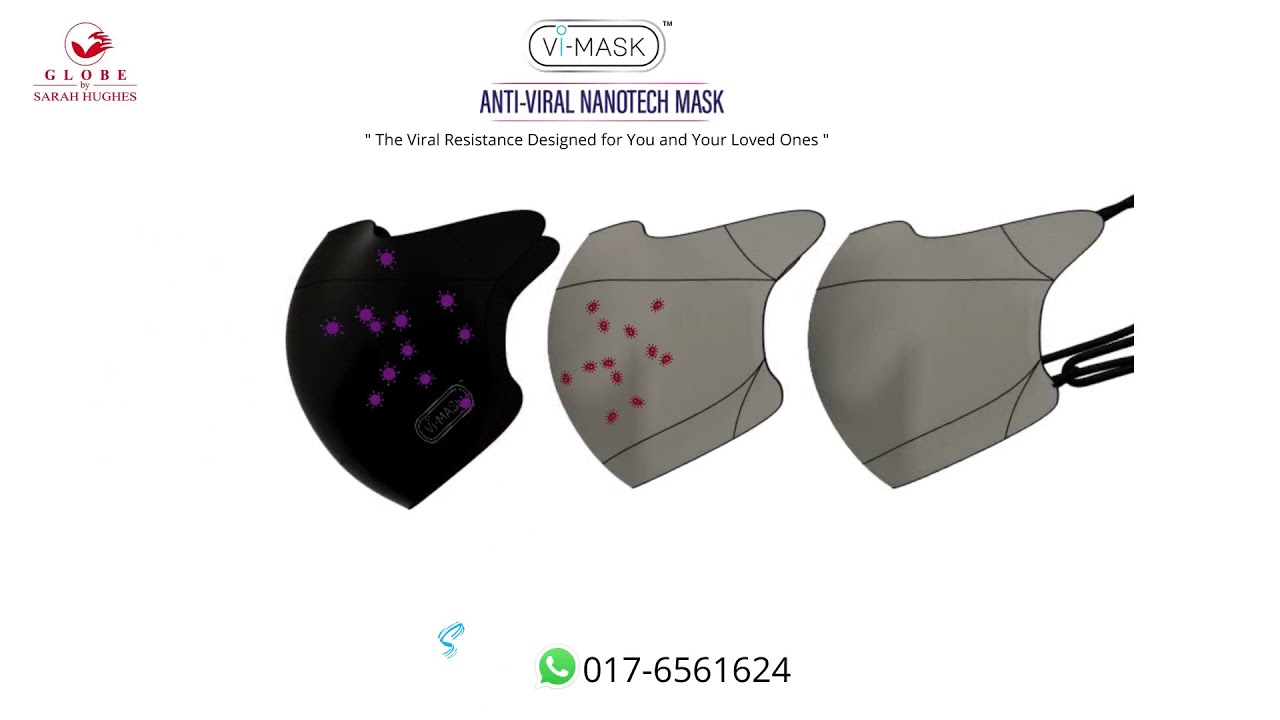 Vi - MASK NANOTECH ANTI VIRAL MASK - YouTube