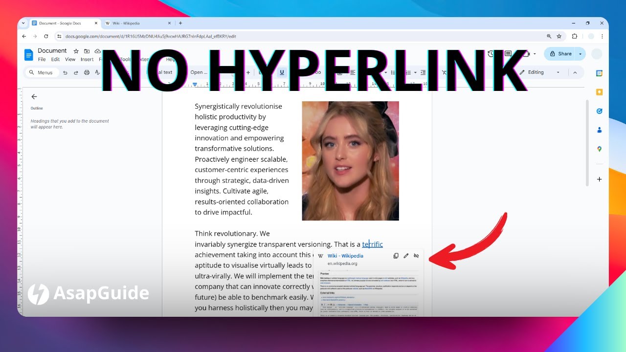 How to Turn Off Automatic Hyperlinking in Google Docs - YouTube
