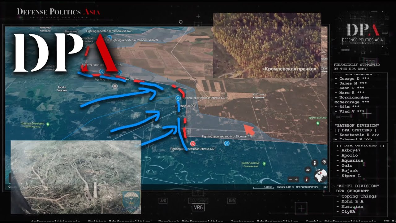 FRONTLINE EXPANDS IN THE NORTH - Ukraine War Quick Update - Kreminna ...