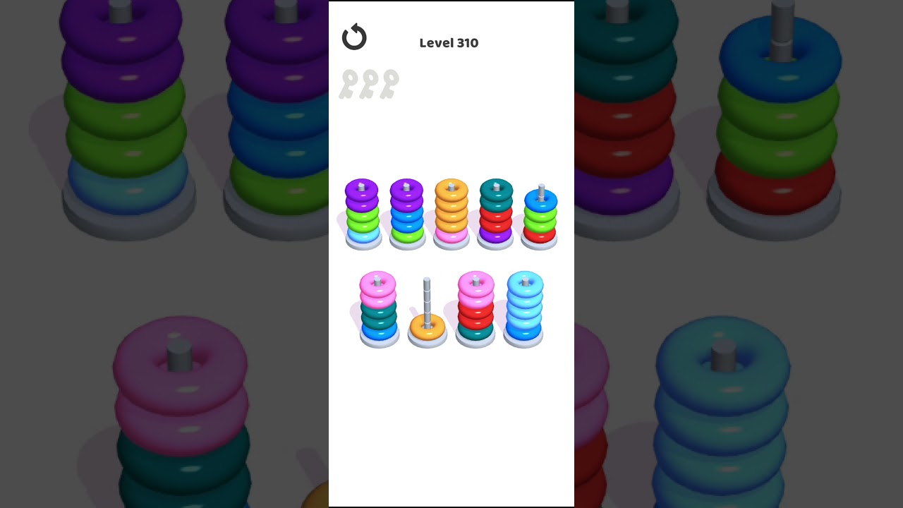 Hoop Stack - level 310 - YouTube