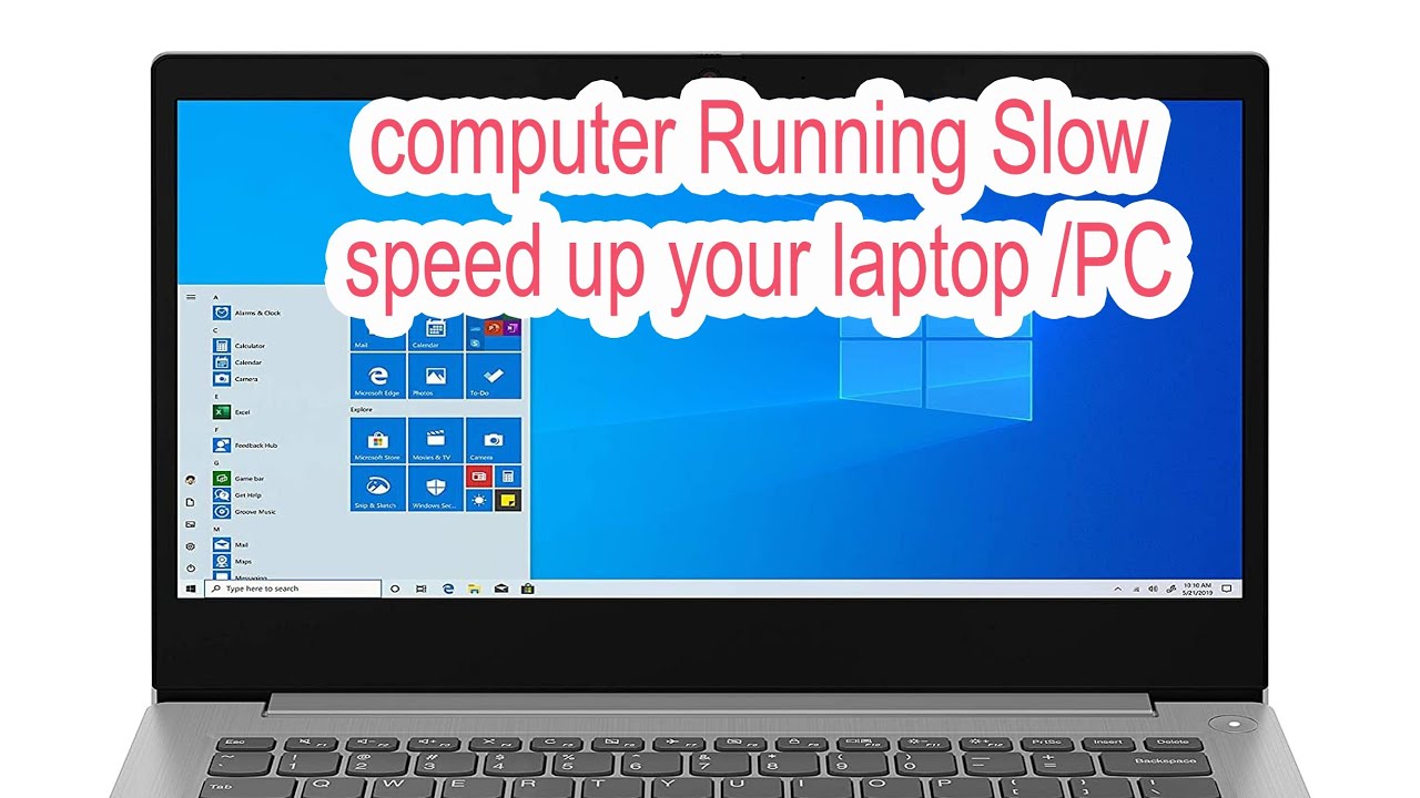 Speeding up slow Pcs & Laptop /Slow Laptop How to Make It Faster - YouTube