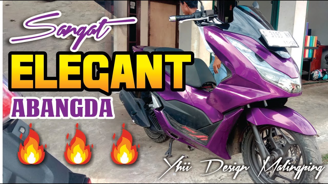 Wrapping Motor PCX Candy Purple // PCX Ungu Candy - YouTube