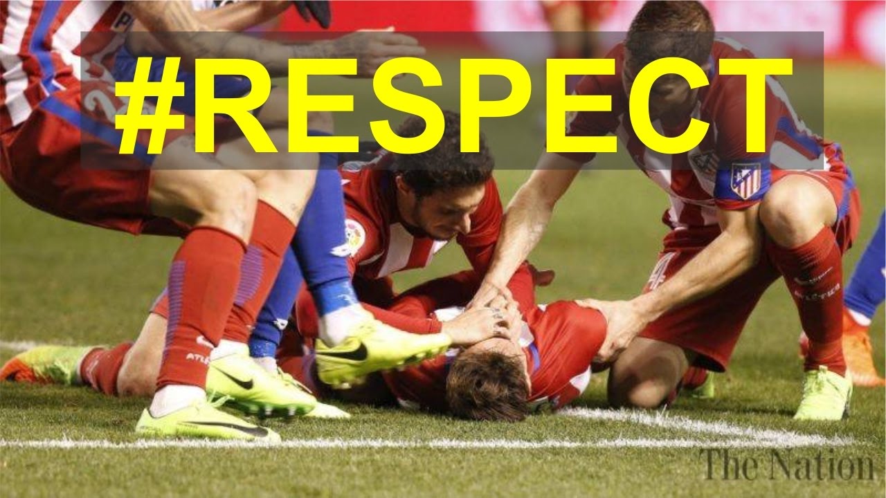 Inilah "Respect Moment" Terbaik Dalam Dunia Sepakbola - YouTube