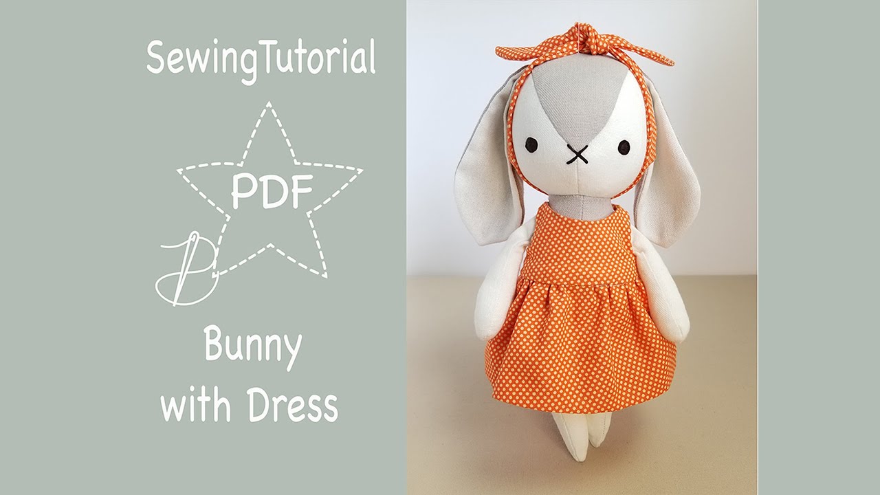 Sewing Tutorial, Bunny Doll by OcoDesignArt - YouTube