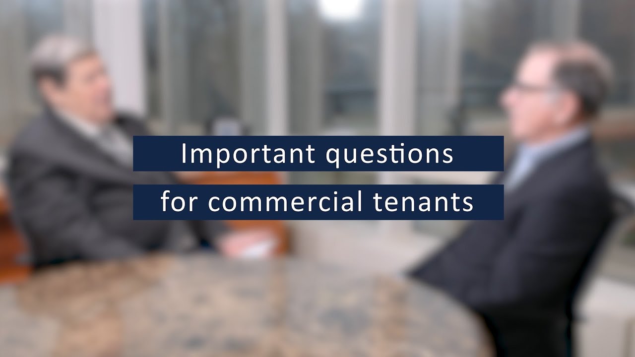 Important questions for commercial tenants | Howard Properties, Ltd ...