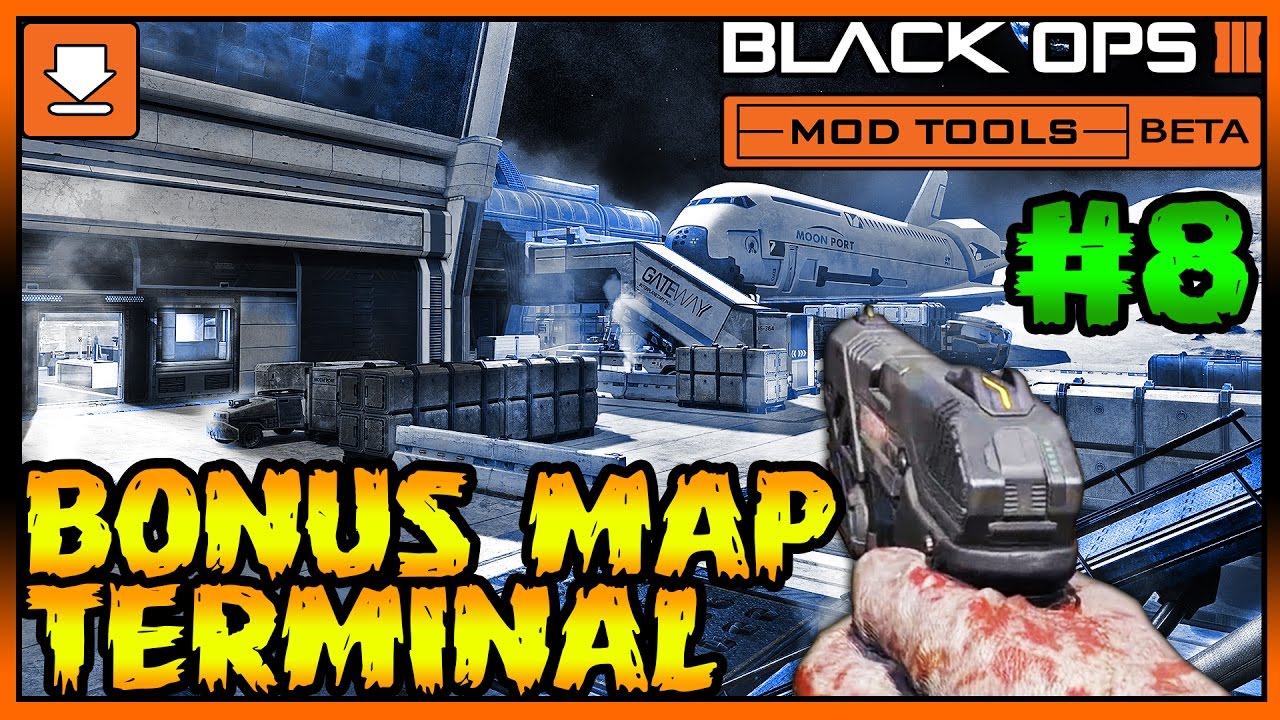 "TERMINAL" [BETA] Dark Remake! ☆ Black Ops 3 Bonus Map/Mod - YouTube