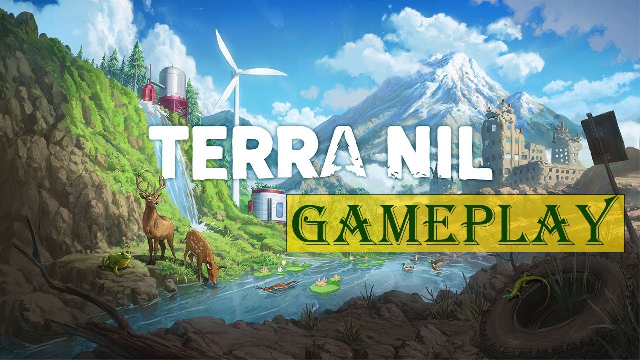 Terra Nil Gameplay - The Eco-friendly Game - YouTube