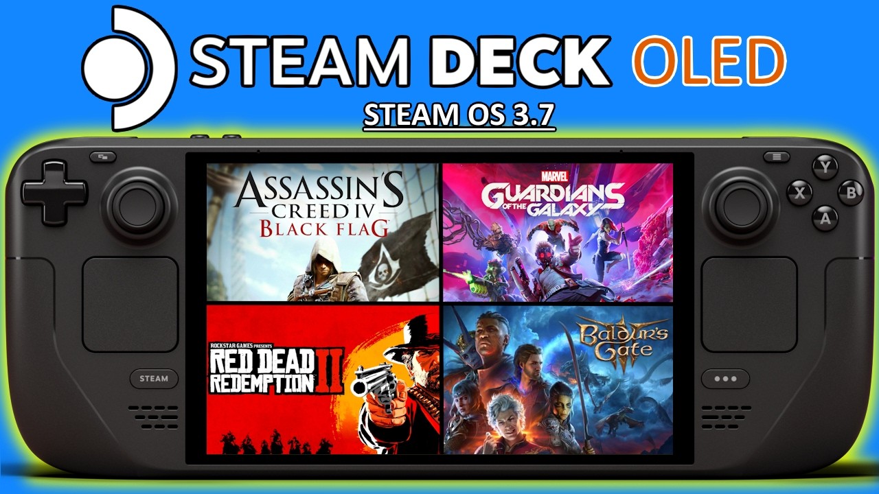 AAA Games Steam Deck OLED Performance | Steam OS 3.7 Triple A Games ...